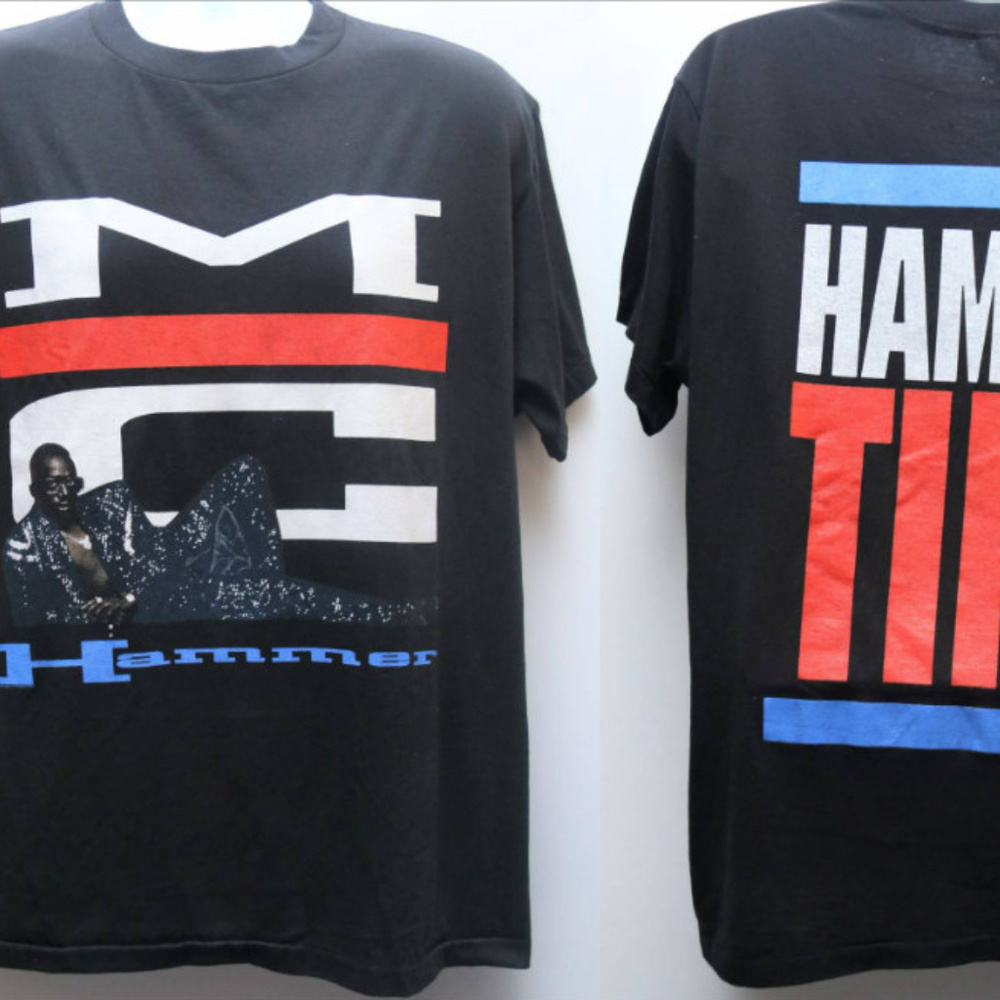 1990 Vintage "Mc Hammer-Hammer Time" Rap Tee - Gem